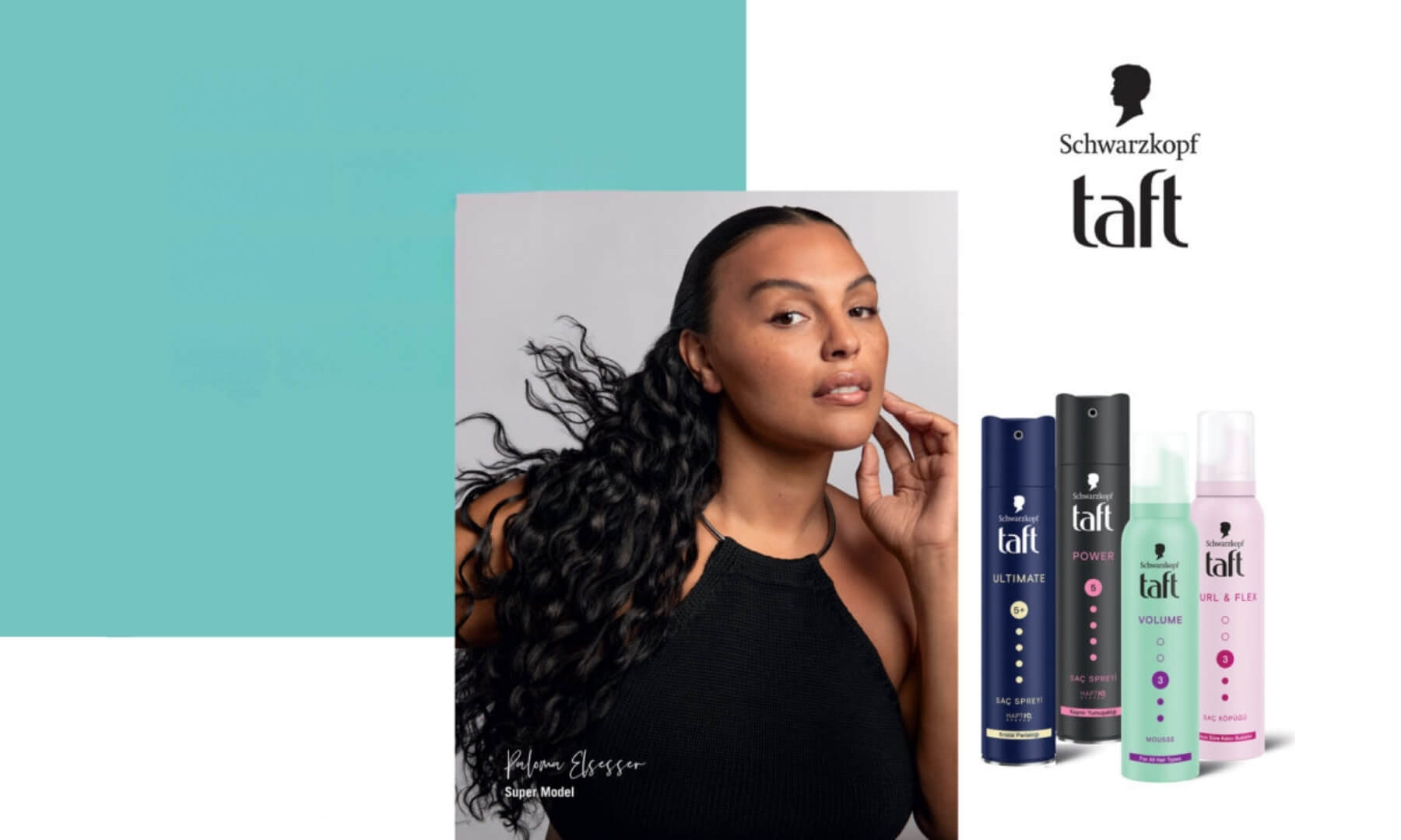 Taft Curl&Flex Mousse Ekstra Güçlü Saç Köpüğü 150 Ml | Kağan Parfümeri